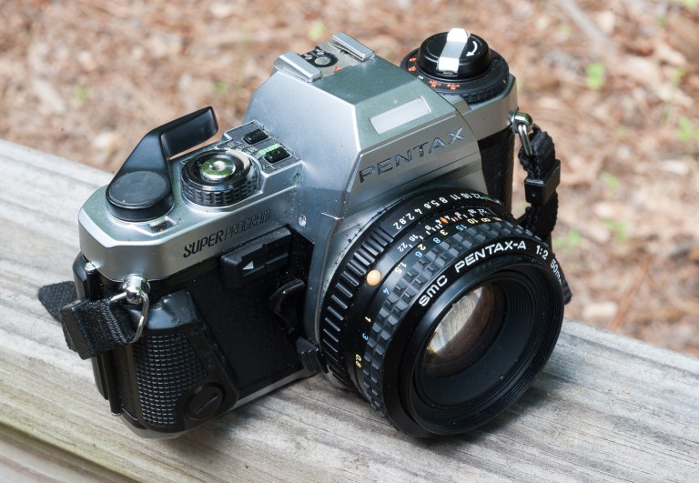 The most elaborate manual focus Pentax SLR: the Super-Program ...